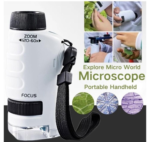 Upgraded 2025 Little Marvin’s Miniscope, Portable Microscope, LED | eBay