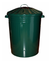 LARGE 90L METAL DUSTBIN TRASH RUBBISH RECYCLE WASTE STORAGE BIN ...