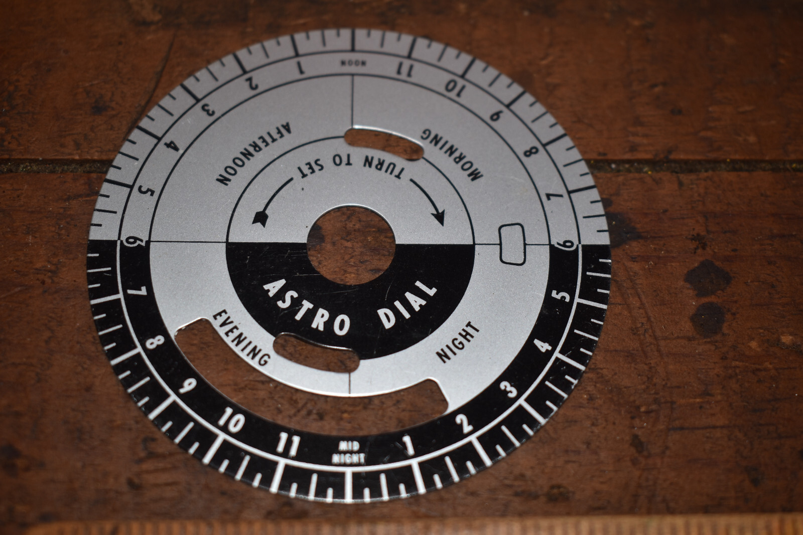 Vintage Paragon No. 47 Astro Dial Timer Tag Emblem Nameplate Sign | eBay