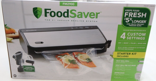 FoodSaver FM2900 Vacuum Sealer Food Preservation System w/ Handheld ...