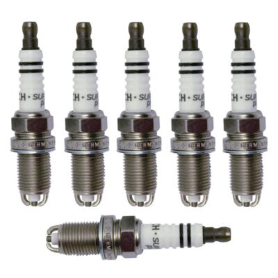 6-BOSCH Double Electrode Spark Plugs for Porsche 911 & Boxster FR7LDC ...