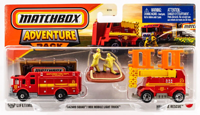 2025 Matchbox Adventure Pack MBX Fire Rescue | Hazard Squad™ | MBX ...