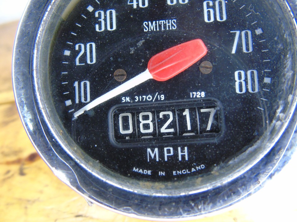 Smiths Triumph Tiger Cub 80MPH Speedometer BSA C15 | eBay UK