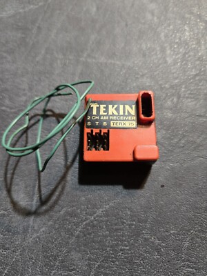 Tekin 2ch AM receiver (75Mhz) TERX 75 | eBay
