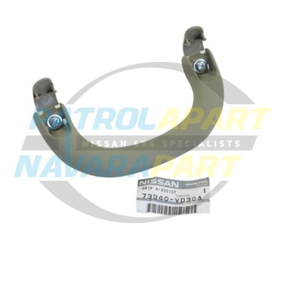 Genuine Nissan A Pillar Grab Handle Colour G - Nissan Patrol GU 4 ...