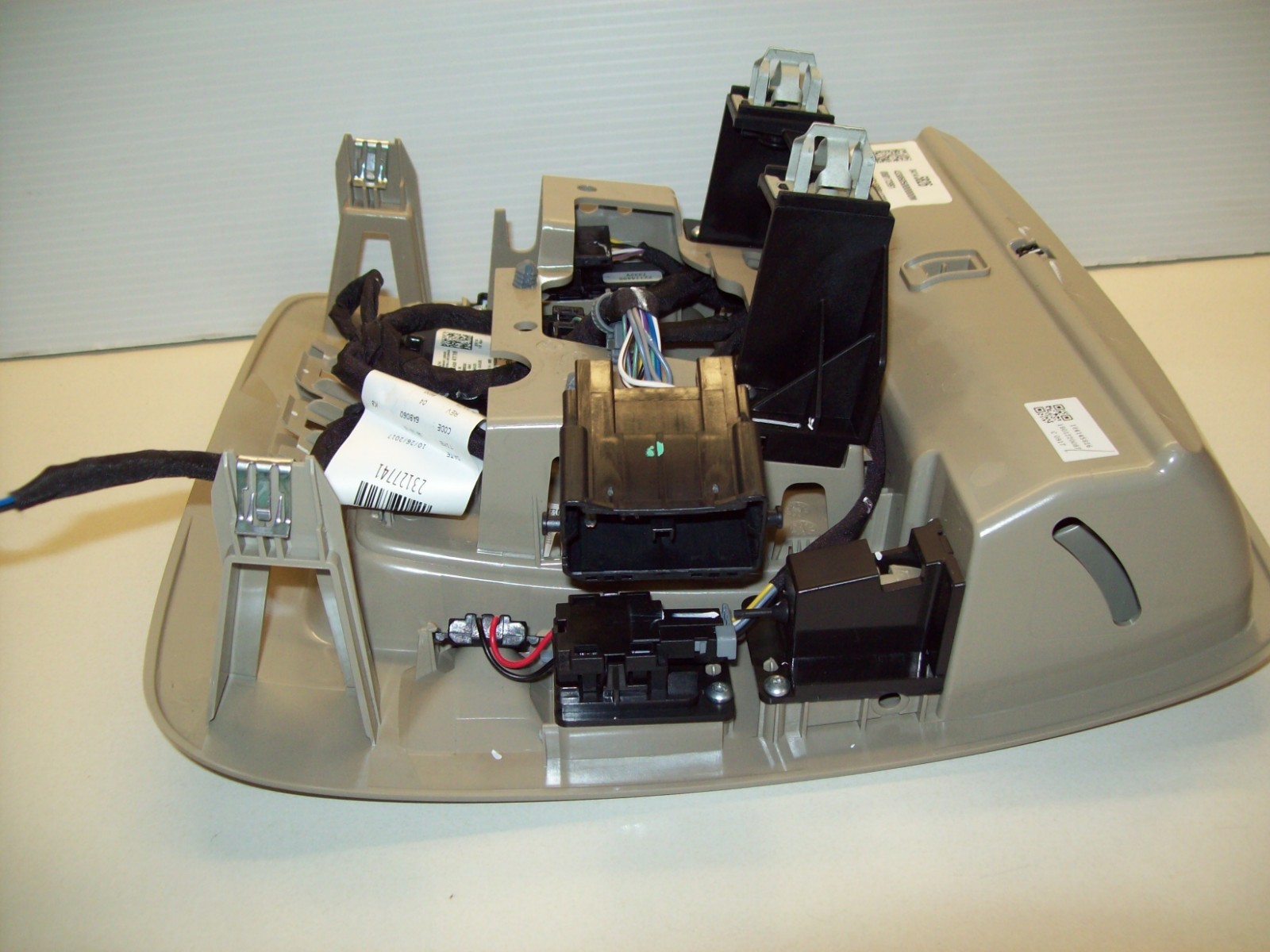 2018 Updated Silverado & Sierra Tan Overhead Console With HomeLink OEM ...