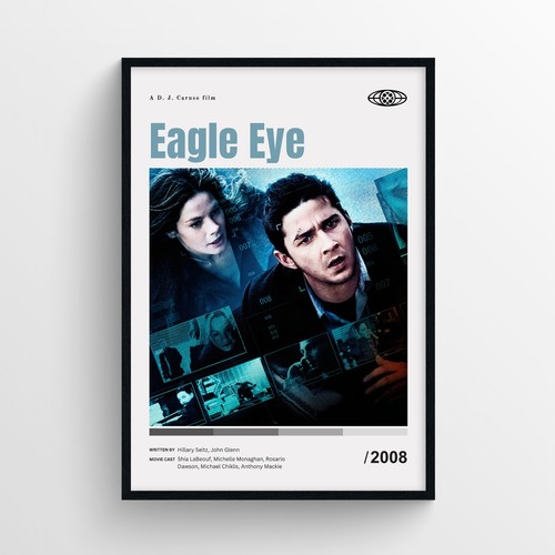 Eagle Eye Movie Poster Print, Wall Art - Unframed | eBay