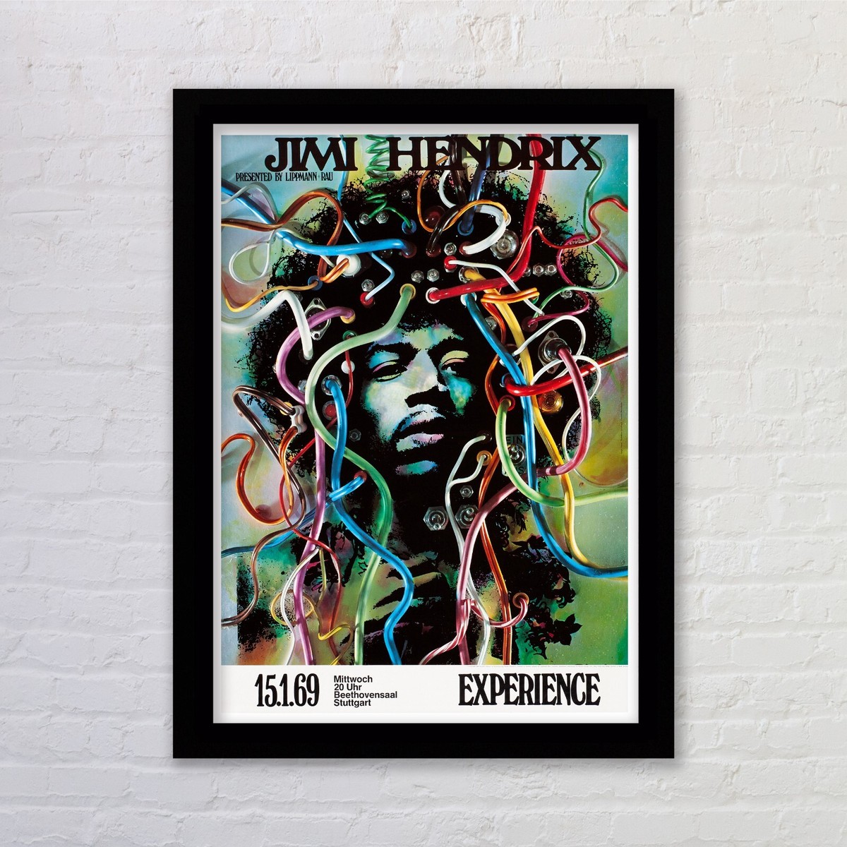 Jimi Hendrix Experience Poster Jimi Hendrix I Vinyls, Posters,