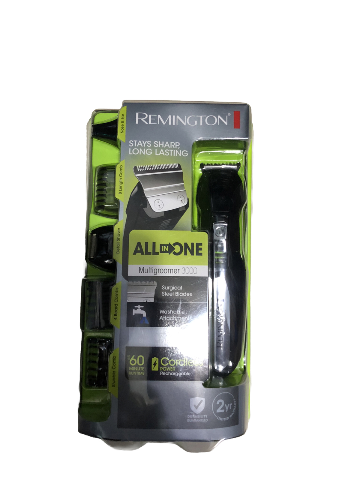 Remington All in One Multigroomer 3000 Beard Hair Grooming Kit Clipper ...