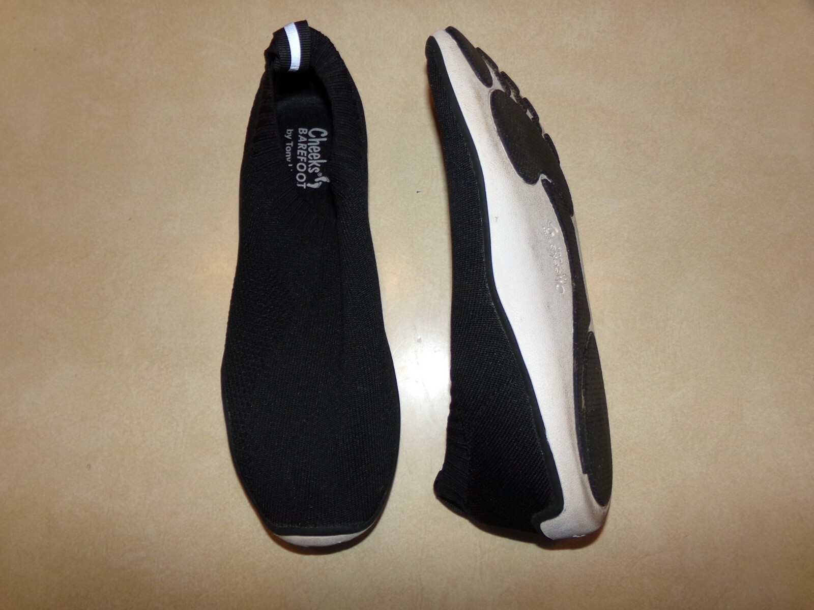 Women's Tony Little Cheeks Barefoot Black Flat Shoes… - Gem