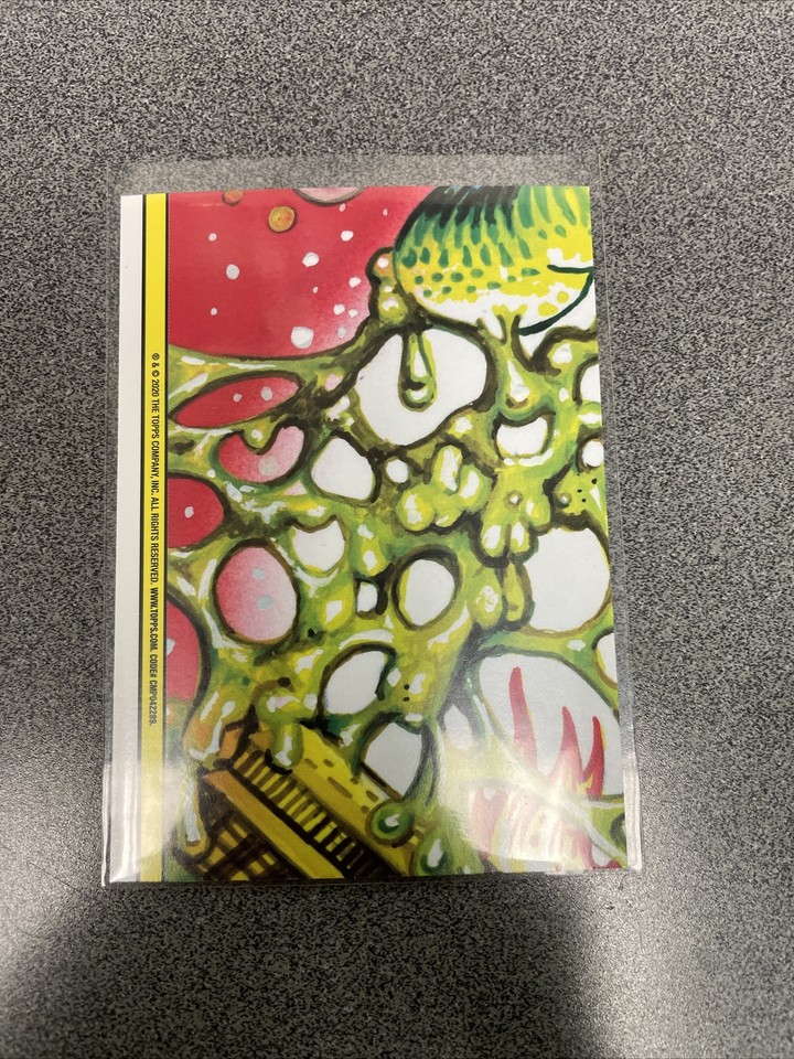 2020 Garbage Pail Kids 35th Anniversary Yellow Phlegm Mucus Lucas 25b ...