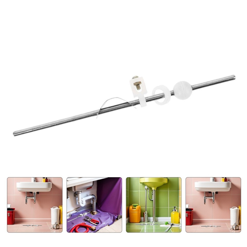 Lavatory Pop Up Center Piece Assembly - Sink Ball/Pivot Rod Replacement ...