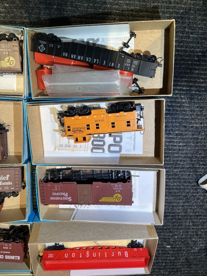 Lot 11: Vintage Athern Ho Scale Rolling Stock In Boxes! | eBay