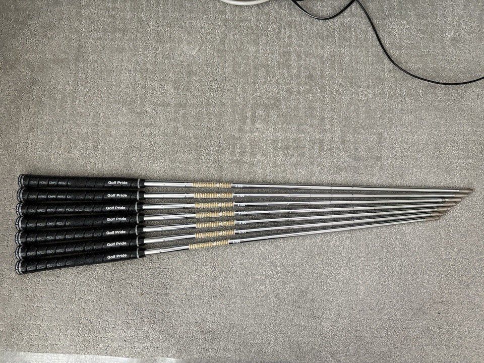 Mint True Temper Dynamic Gold X100 4-PW Iron Shafts .355 Taper Tip | eBay