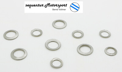 Schnorrscheiben / Sicherungsscheiben in M 6 und M 8 - Edelstahl V2A ...