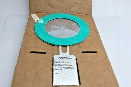 Oseco FLCO04-6206-C Rupture Disc TEF/316/TEF 4"FLCO 3min-7max psig@72F ...