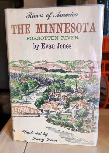The Minnesota by Evan Jones 1st ed rare publishers copy rivers of ...