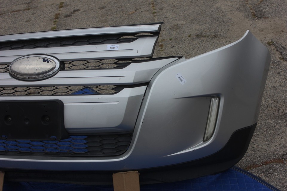 11-14 2013 FORD EDGE FRONT BUMPER COVER VALANCE LIP DRL GRILL GENUINE ...