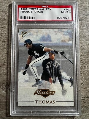 1999 Topps Gallery #102 Frank Thomas MAS - PSA 9 Mint 9 | eBay