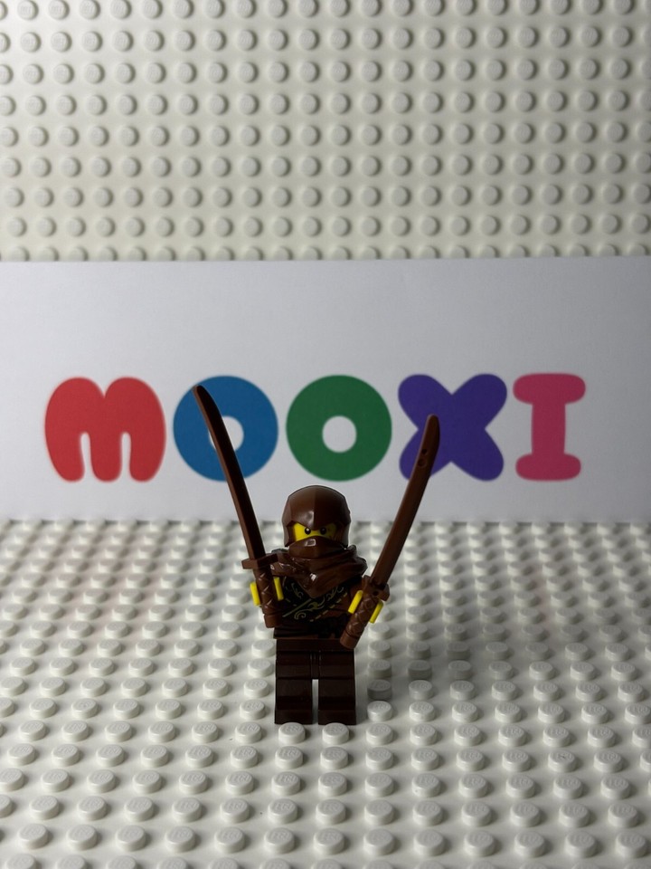 MOC Lego Minifig Figurine: Ninjago Dareth Brown Mask Fast Shipping | eBay