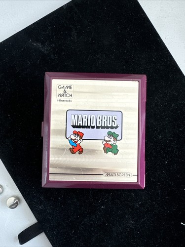 1983 Nintendo Game and & Watch MARIO BROS. MW-56 (Horizontal Multi ...