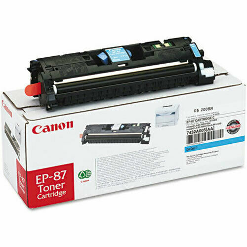Canon Ep-87 Oem Toner Cartridge Set - Black, Cyan, Magenta & Yellow | eBay