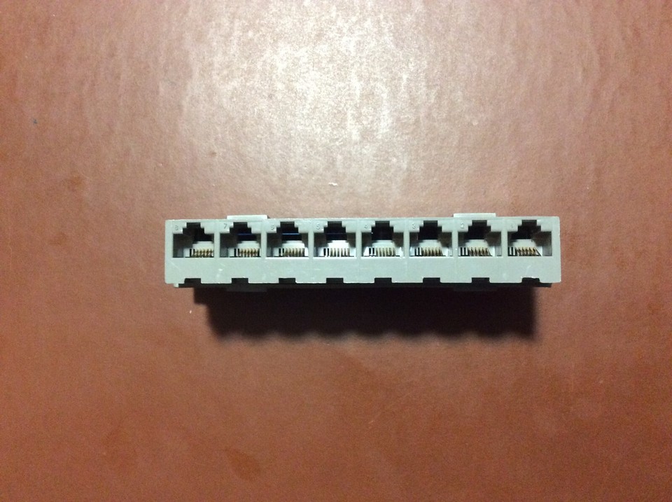 qty:9 western electric bell system lucent avaya 365A cable adapters PBX ...