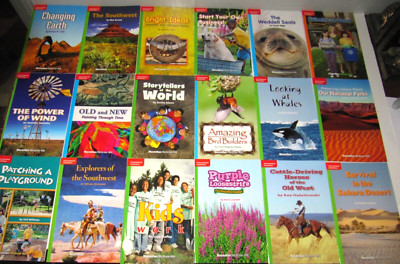 Lot of 20 Macmillan Informational Nonfiction Leveled Reader Library ...