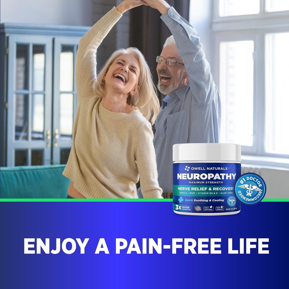 Neuropathy Cream - Nervacol Extra Strength Nerve Relief Cream for Foot ...