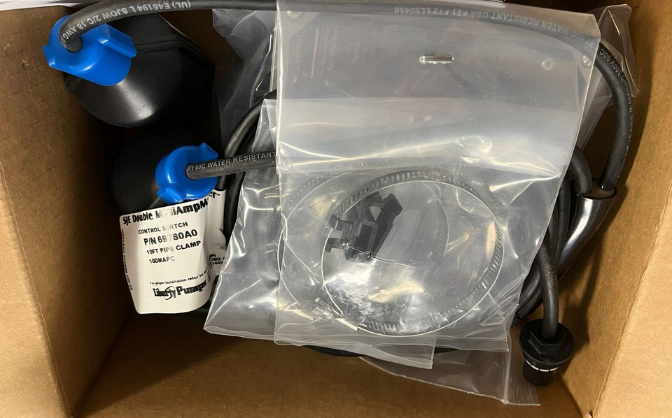 Liberty Pumps Duplex Sewage Grinder Pump Control Panel Model 69770A0 ...