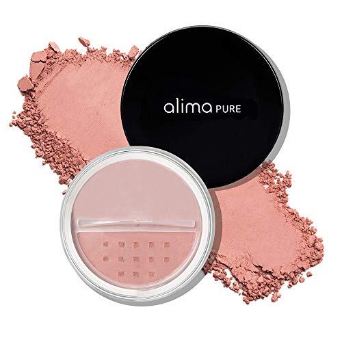 Alima Pure Loose Mineral Blush Powder Blush Makeup Cheek Tint Face ...