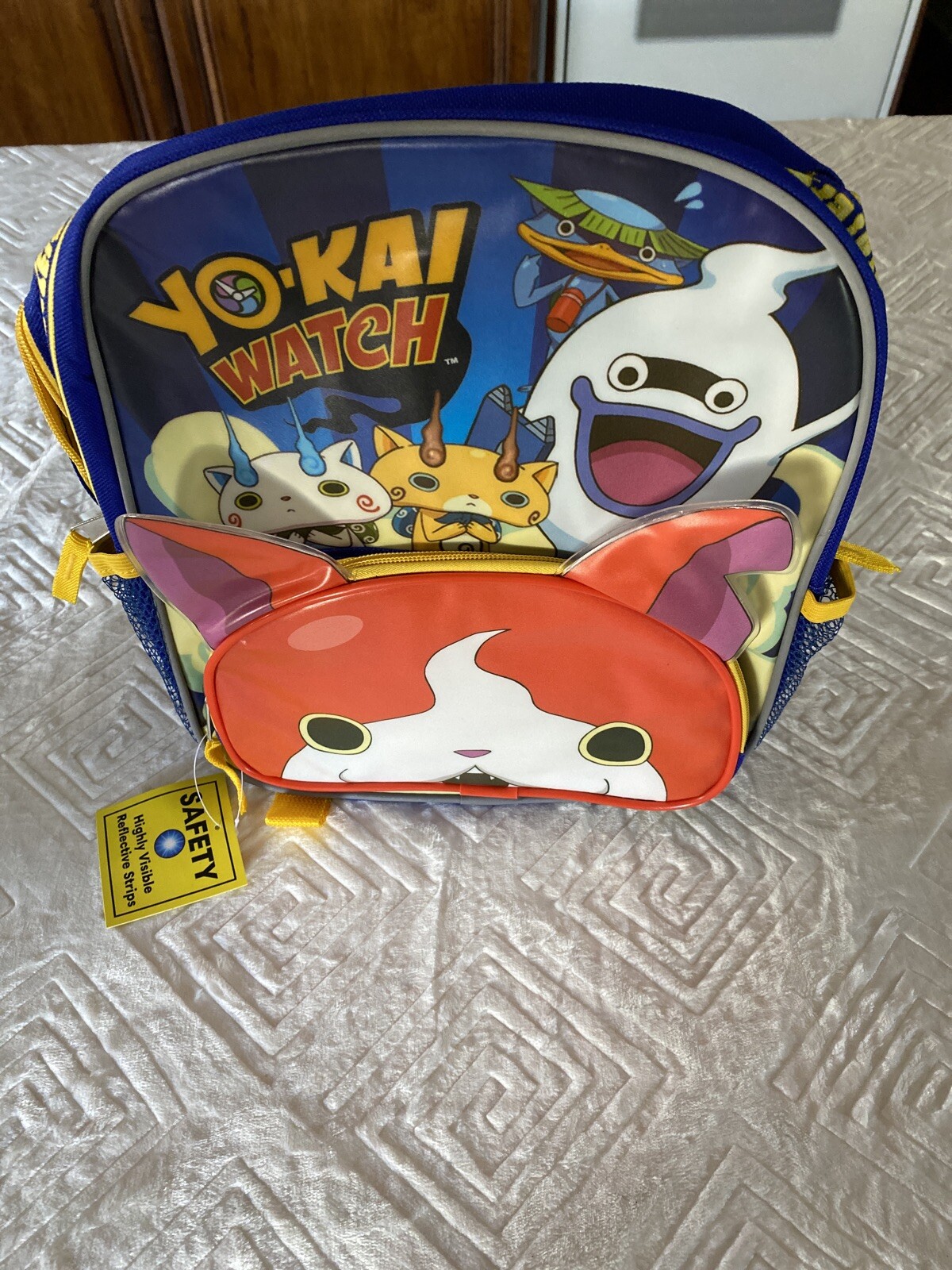 Yoke Yo-Kai YOKAI Watch Friends Jibanyan 12” Backpack Blue New | eBay