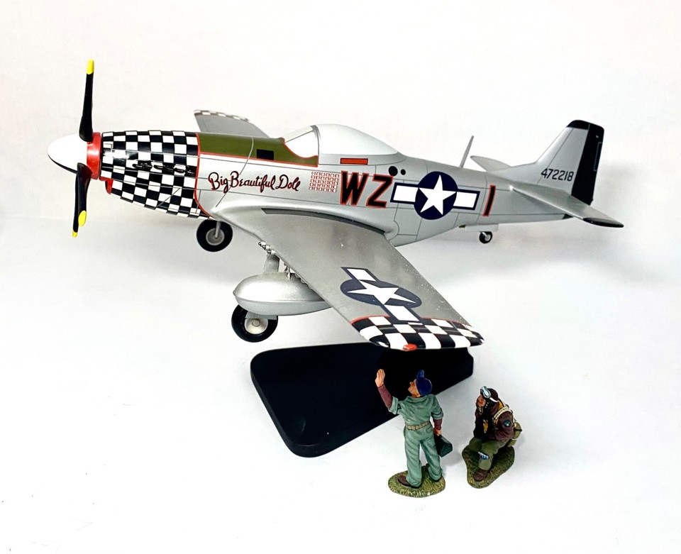 KING & COUNTRY Lead Toy Soldier RARE!!! WARBIRD, WW2 P-51 MUSTANG | eBay