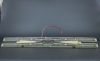 Kato N Scale Double Slip Switch Turnout w Ballasted Roadbed, Snipped ...