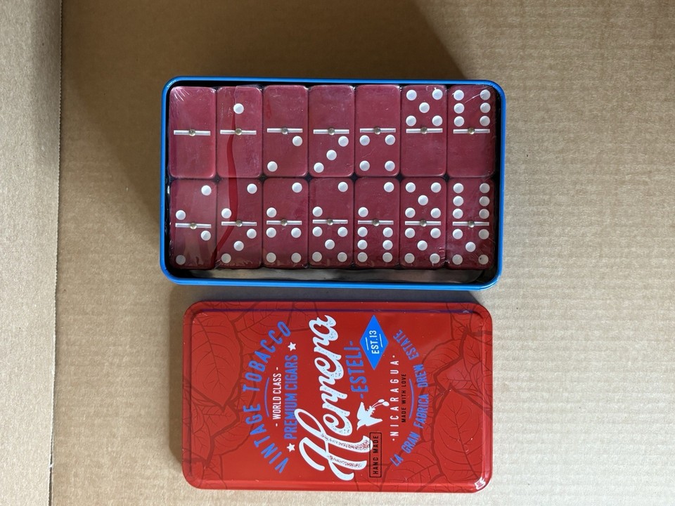 Drew Estate Double Nine Dominoes Herrera Esteli Rare Find Tin Set ...