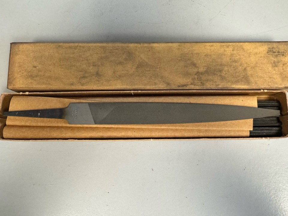 *Vintage* Hayes File Co 6" Warding Smooth Files One Doz | eBay