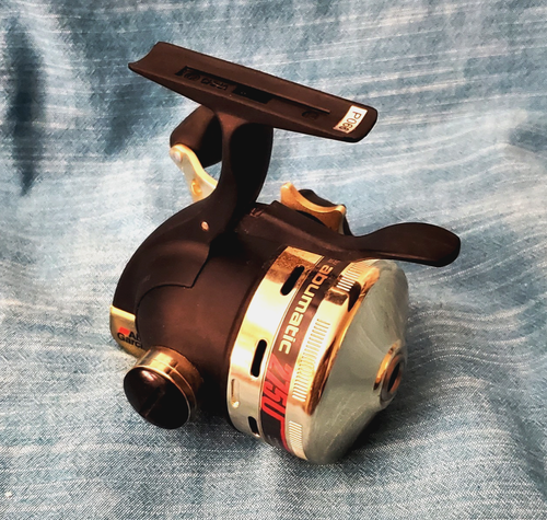 🐟VINTAGE ABU GARCIA ABUMATIC #275U TRIGGER SPIN SPINCASTING REEL R/L ...