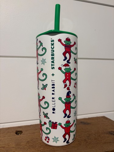 Starbucks X Roller Rabbit Holiday Stainless Steel Tumbler | eBay