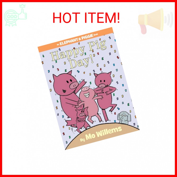 Happy Pig Day!-An Elephant and Piggie Book | eBay