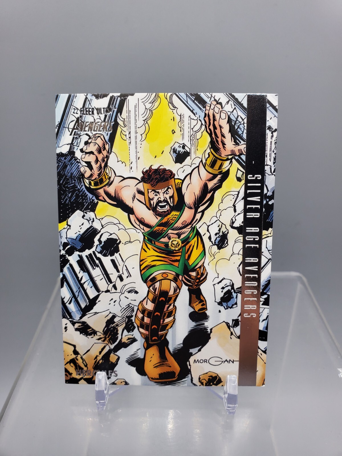 2022 Marvel Fleer Ultra Avengers Silver Age Avengers Hercules Insert ...