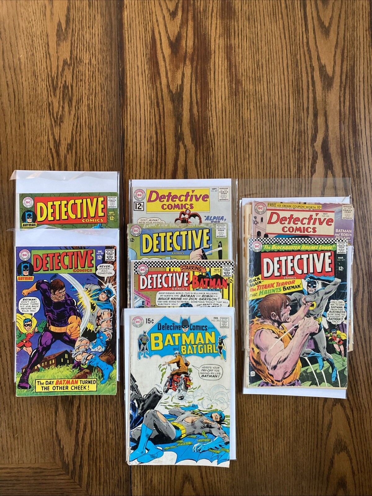 DC Silver Age Detective Batman Comics Lot of 8 Comic Books | eBay