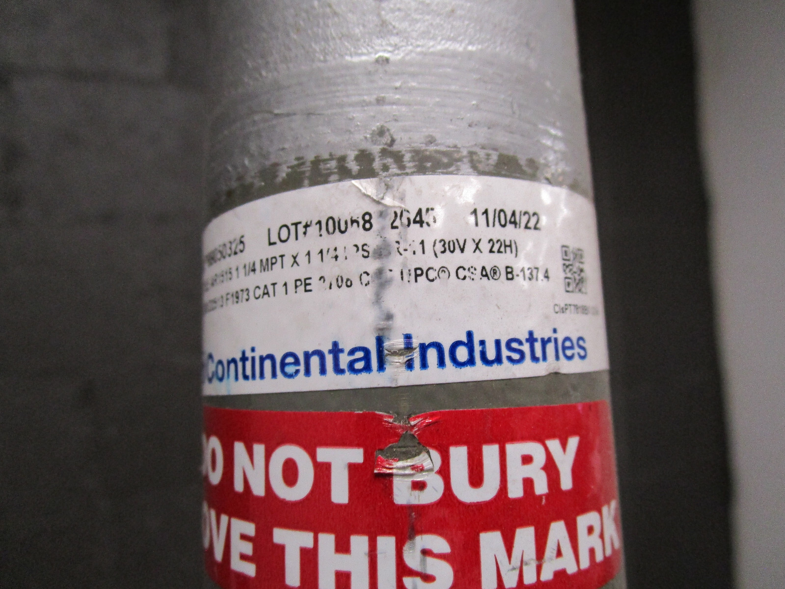 Walrich 2886013 1-1/4' Ips Sdr11 | Grelly USA