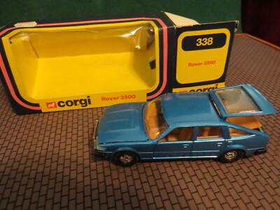 Vintage Corgi 338 Rover 3500 Old Store Stock! | eBay