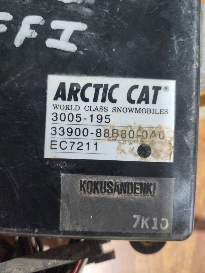 1999 Arctic Cat ZR 600 EFI ECM ECU CDI Control Module Circle 3005-195 ...