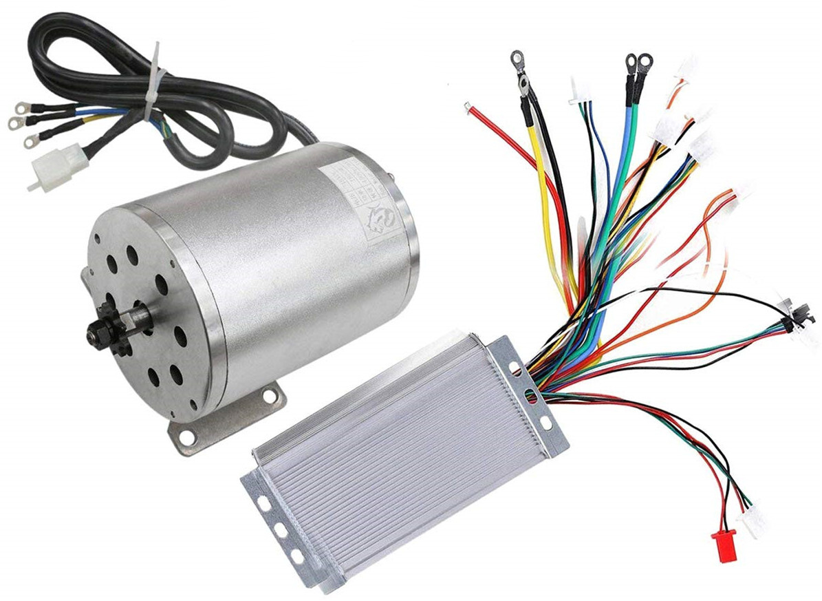 48V 1800W Brushless Motor Kit for Electric Scooter ATV Go kart Bicycle ...