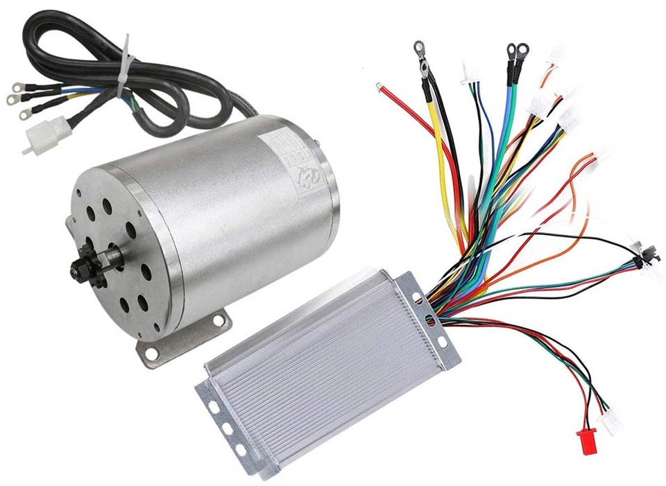 48V 1800W Brushless Motor Kit for Electric Scooter ATV Go kart Bicycle ...