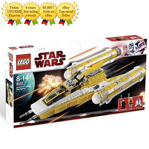 LEGO 8037 Star Wars Anakin's Y-Wing Starfighter New Factory Sealed ...