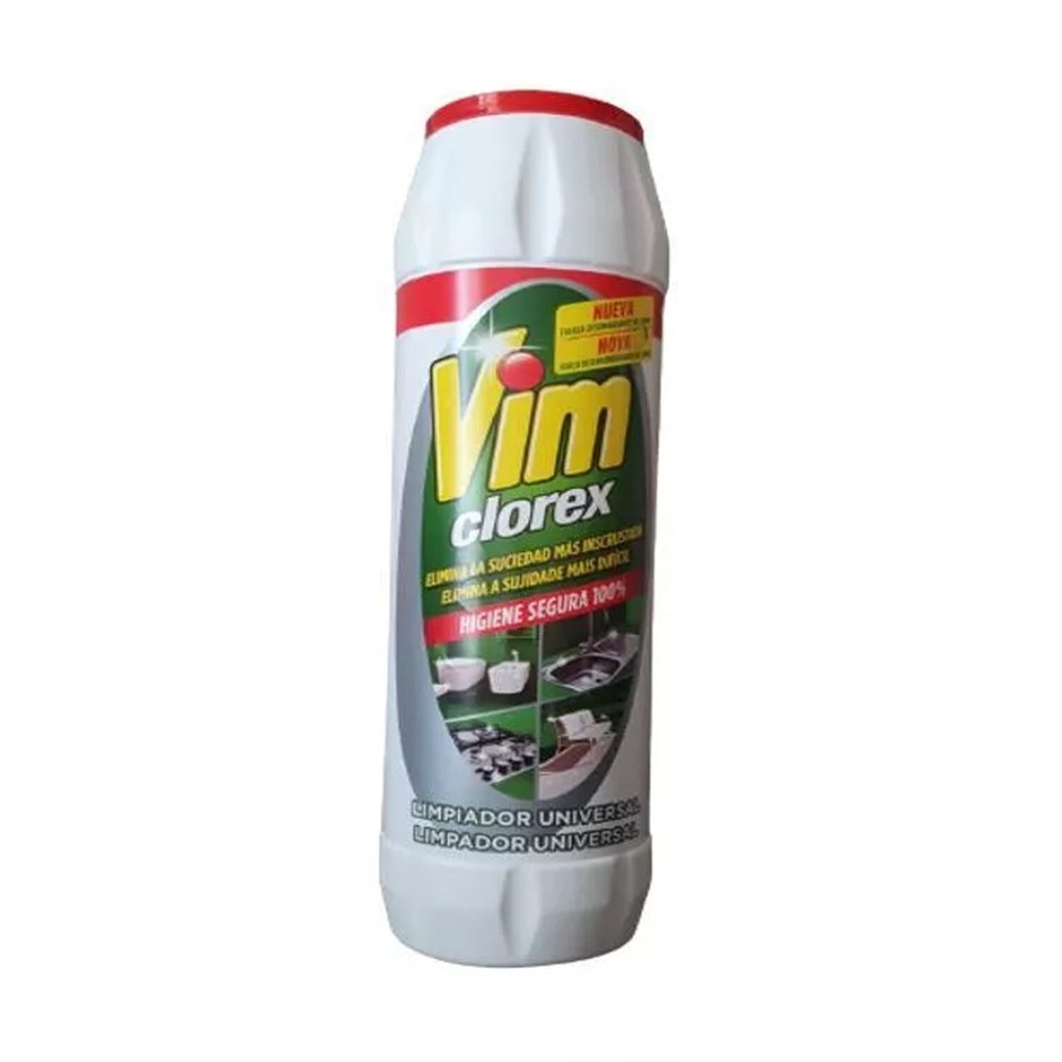 750Grms Vim Clorex Classic Scourer Extra Whitening Powder Removes Stain 1,2,3,4 | eBay