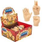 CASE 72 HAND FINGER PUPPET - Tiny Hands Soft Realistic Magic Trick GaG ...