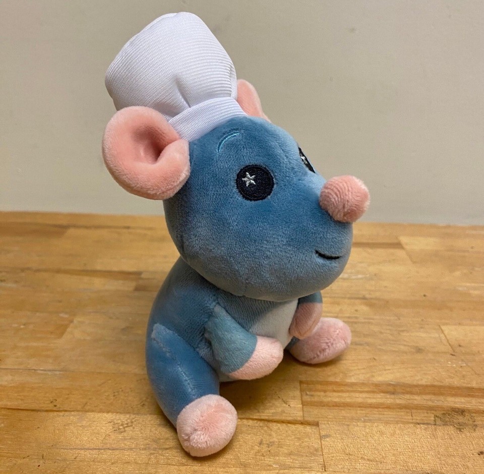 Disney Parks Remy's Ratatouille Adventure Plush Wishables Chef Remy | eBay
